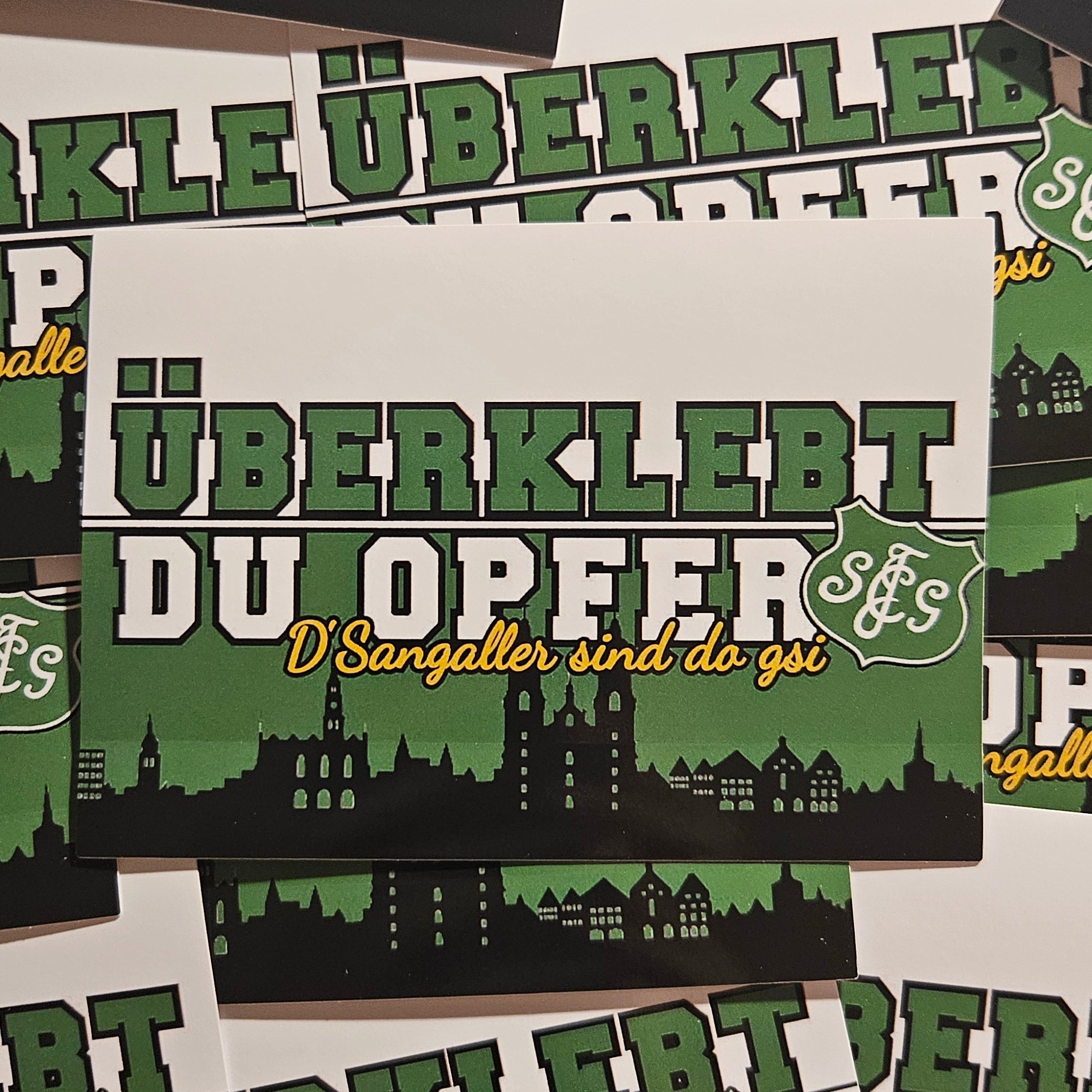 Überklebt du Opfer | FCSG Sticker – stickerszene